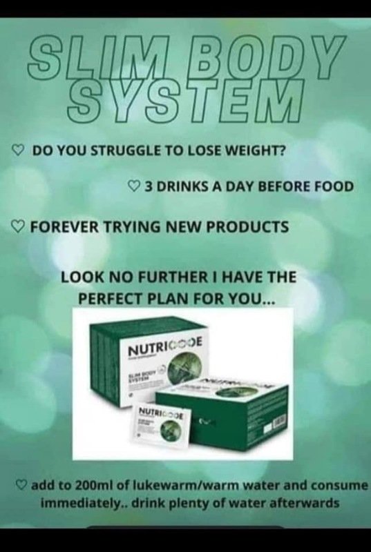 Nutricode- Slim Body System – Rebel.
